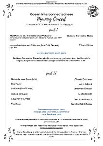 Press release - The video of the Morning Concert on Ocean ...